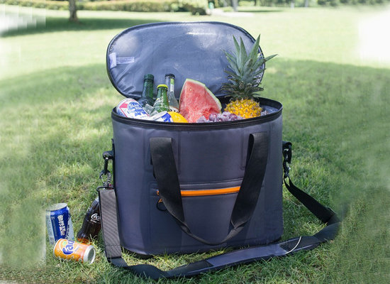 Ice Insulated reusable custom aluminium foil cooler bags for travel supplier