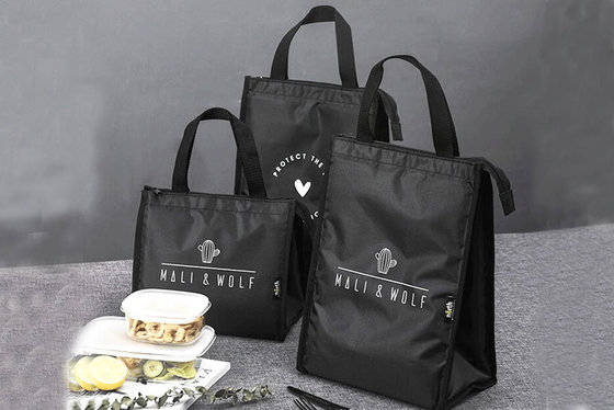 Handy Insulated reusable custom logo waterproof cooler bags for lunch box supplier
