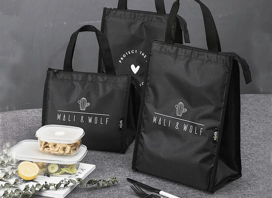 Handy Insulated reusable custom logo waterproof cooler bags for lunch box supplier