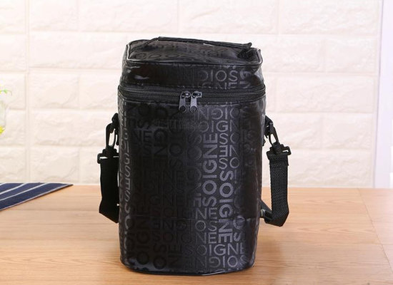 Square Insulated reusable custom cooler bag aluminium foil lunch bags supplier