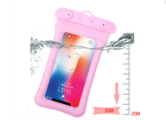 New air floating mobile phone waterproof swimming inflatable mobile phone bag supplier