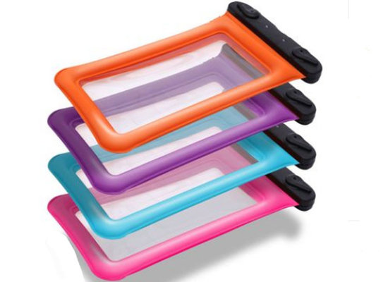 New air floating mobile phone waterproof swimming inflatable mobile phone bag supplier