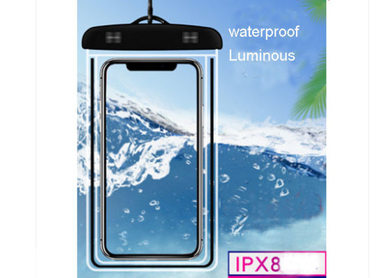 PVC waterproof bag diving kit touch screen swimming seal dustproof mobile phone bag supplier
