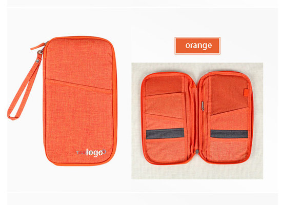 Travel abroad passport folder bag multi-function certificate bag travel card travel ticket bag protective cover bags supplier