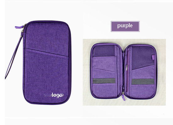 Travel abroad passport folder bag multi-function certificate bag travel card travel ticket bag protective cover bags supplier