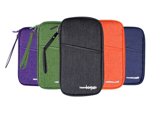 Travel abroad passport folder bag multi-function certificate bag travel card travel ticket bag protective cover bags supplier