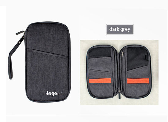 Travel abroad passport folder bag multi-function certificate bag travel card travel ticket bag protective cover bags supplier