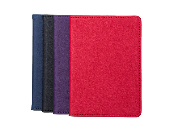 customized advertising LOGO Business passport holder high-grade passport cover PU ticket holder short passport bag supplier