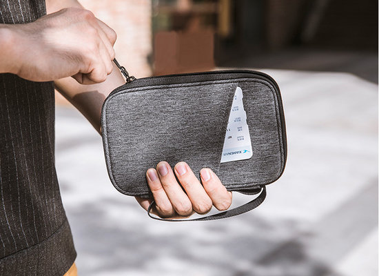 Passport holder ticket large capacity card collection protective cover wallet anti-theft brush identification bags supplier