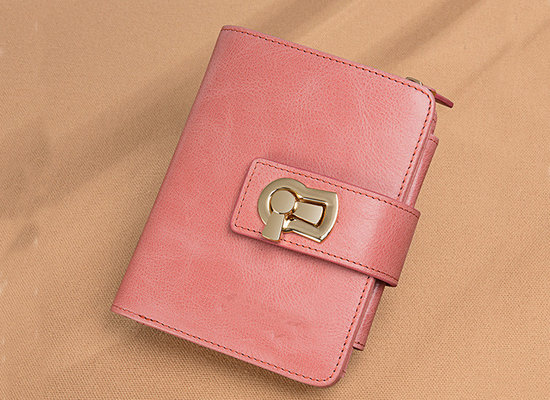 Purse lady short 2019 leather zipper folding card bag integrated fashion women's multi-function small wallet supplier
