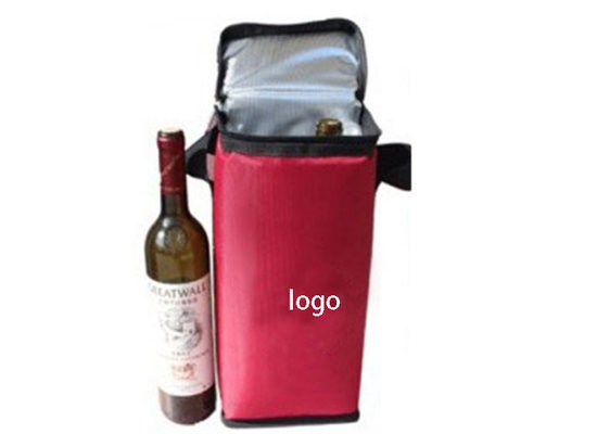 1680D oxford insulated cooler box wine bottle box for two wines supplier