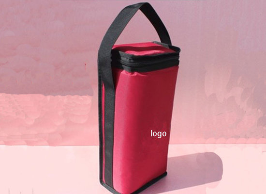 1680D oxford insulated cooler box wine bottle box for two wines supplier