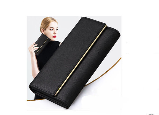 2019 new fashion long style milti-function wallet for women supplier