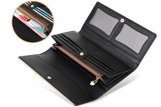 2019 new fashion long style milti-function wallet for women supplier