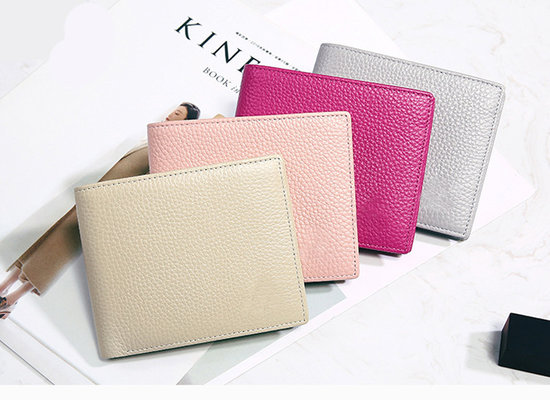 Purse for women short style thin leather 2019 new Korean version of simple lady's wallet students cute small wallet supplier