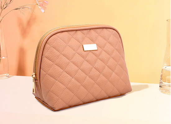 Custom logo large capacity simple travel toiletry storage makeup bags supplier
