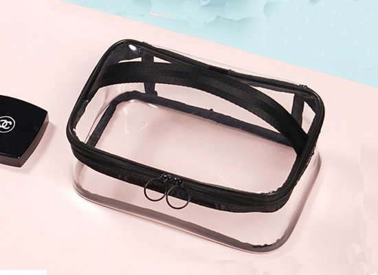 Make up bag waterproof transparent travel large capacity multi-functional lady wash bag supplier
