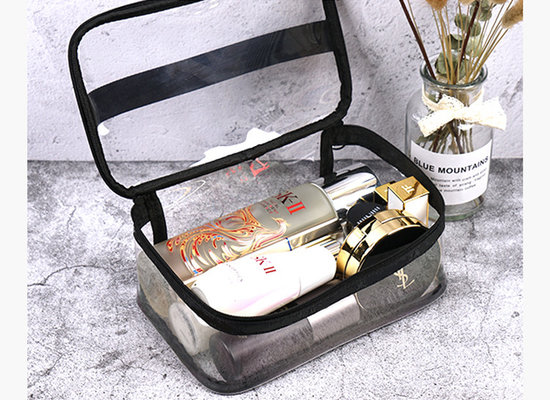 Make up bag waterproof transparent travel large capacity multi-functional lady wash bag supplier