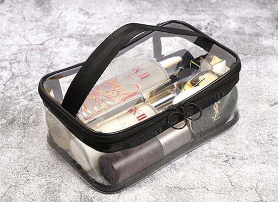 Make up bag waterproof transparent travel large capacity multi-functional lady wash bag supplier