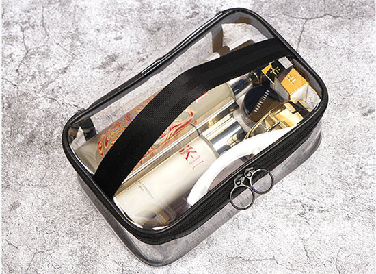 Make up bag waterproof transparent travel large capacity multi-functional lady wash bag supplier