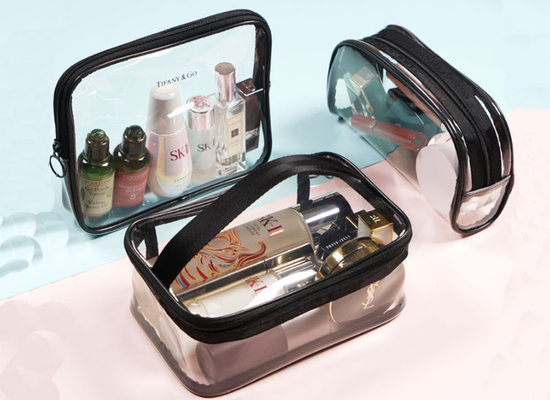 TPU waterproof transparent travel simple Korea large capacity multi-functional lady wash bag for toiletries supplier