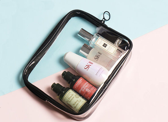 TPU waterproof transparent travel simple Korea large capacity multi-functional lady wash bag for toiletries supplier