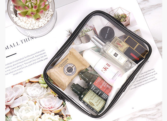 TPU waterproof transparent travel simple Korea large capacity multi-functional lady wash bag for toiletries supplier