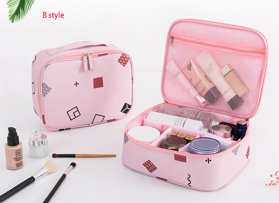 Web celebrity makeup bag girl small portable travel storage bag and cosmetic box with large capacity supplier