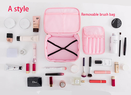 Web celebrity makeup bag girl small portable travel storage bag and cosmetic box with large capacity supplier