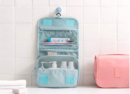 Large capacity portable travel toiletries bag luggage waterproof multi-functional handbag cosmetic box supplier