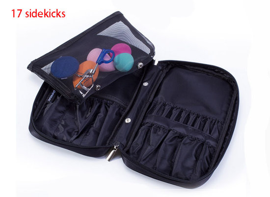 Professional portable makeup brush storage bag Japanese brush storage bag high-grade brush makeup sweeping bag supplier