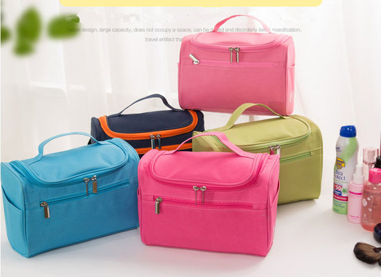 Cosmetic bag small portable Korean simple large capacity travel cosmetic bag carry-on cosmetic bag wash boxes supplier