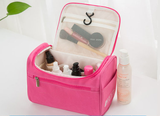 Cosmetic bag small portable Korean simple large capacity travel cosmetic bag carry-on cosmetic bag wash boxes supplier