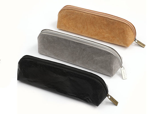 Custom logo retro pencil bag multi-functional and convenient makeup bags supplier