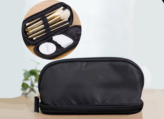 Brush bag and makeup bag 2 in one women's small portable travel set storage bag supplier