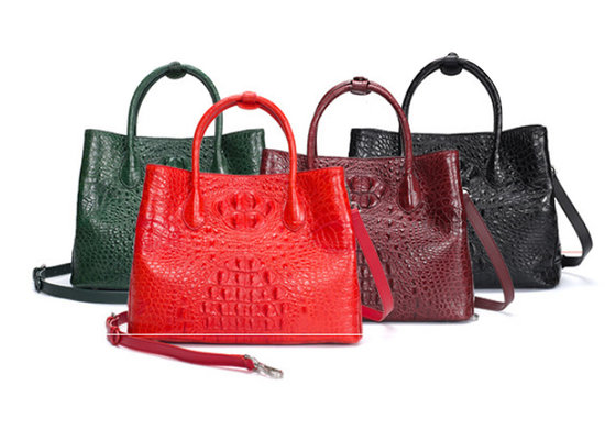 Genuine crocodile leather bag for women stylish high-capacity lady's handbag cross-body bag with one shoulder supplier