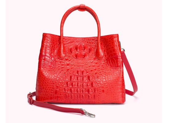 Genuine crocodile leather bag for women stylish high-capacity lady's handbag cross-body bag with one shoulder supplier
