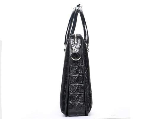 Factory wholesale sales promotion crocodile leather handbag shoulder slung briefcase men's business bag supplier