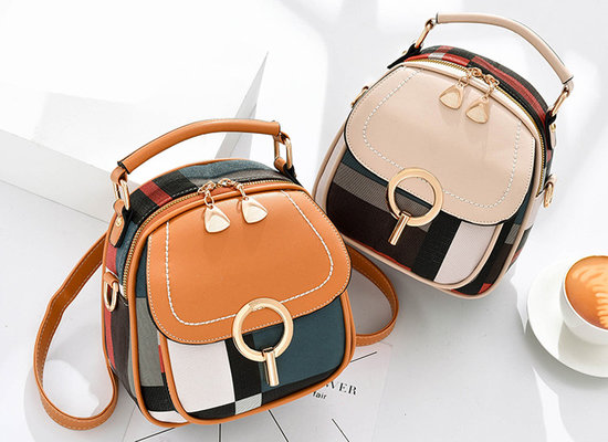 Cross-slung satchel casual backpack shoulder versatile one-shoulder crossbody bag for women supplier