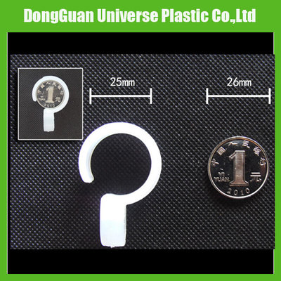 Custom Injection Mold for White Colour POM / ABS / PP Plastic Clips