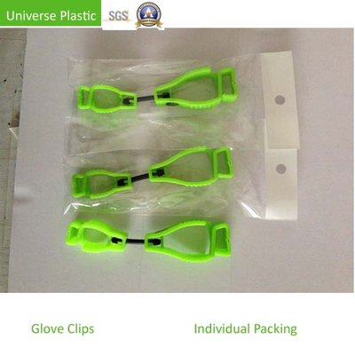 POM Raw Materials Plastic Work Glove Clips For Industrial Safety