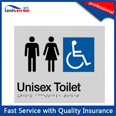 Professional Custom Braille Signs With General / Disabled Standard