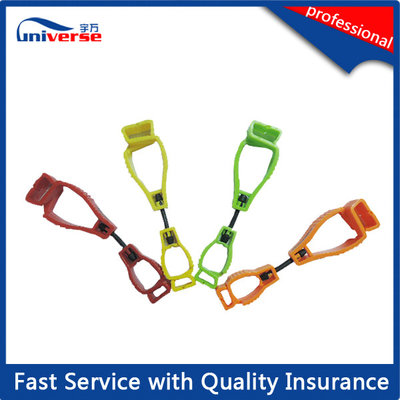 Colorful Construction Work Glove Clips Holder With Logo Printing