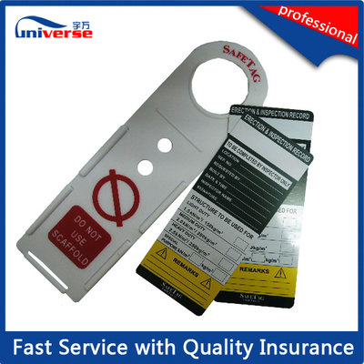 High Temperature Resistant Scaffold Tagging System , Ladder Inspection Tags