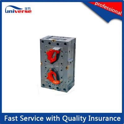 Hot / Cold Runner Mirror Surface Double Injection Mold For Plastic Slot