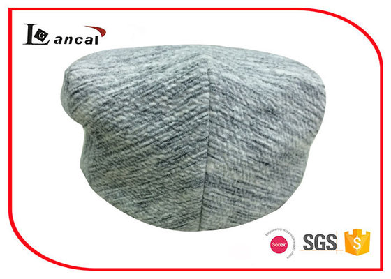 Crushable Flat Hat Stretch Feature And Custom Logo Winter Flat Cap