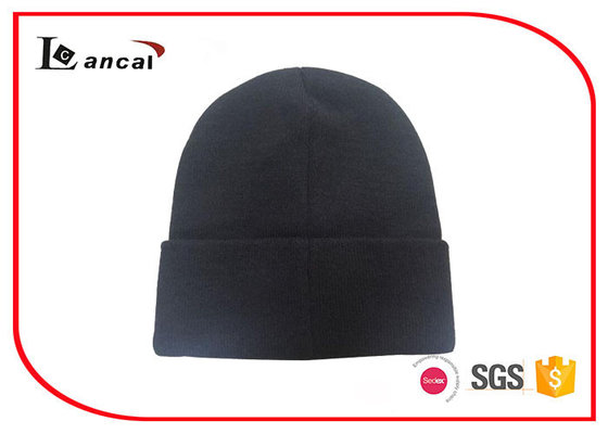 Black Winter Knit Hats