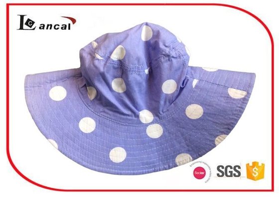 Cotton Flower  Printed Bucket Hat With Circle Lining  for girls