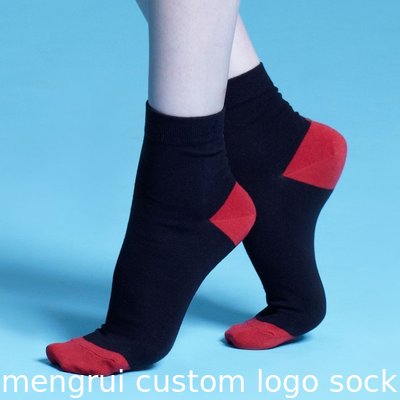 Custom logo, design black Dress Socks for Women