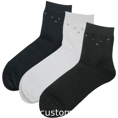 custom logo, design  Custom Jacquard Men Socks